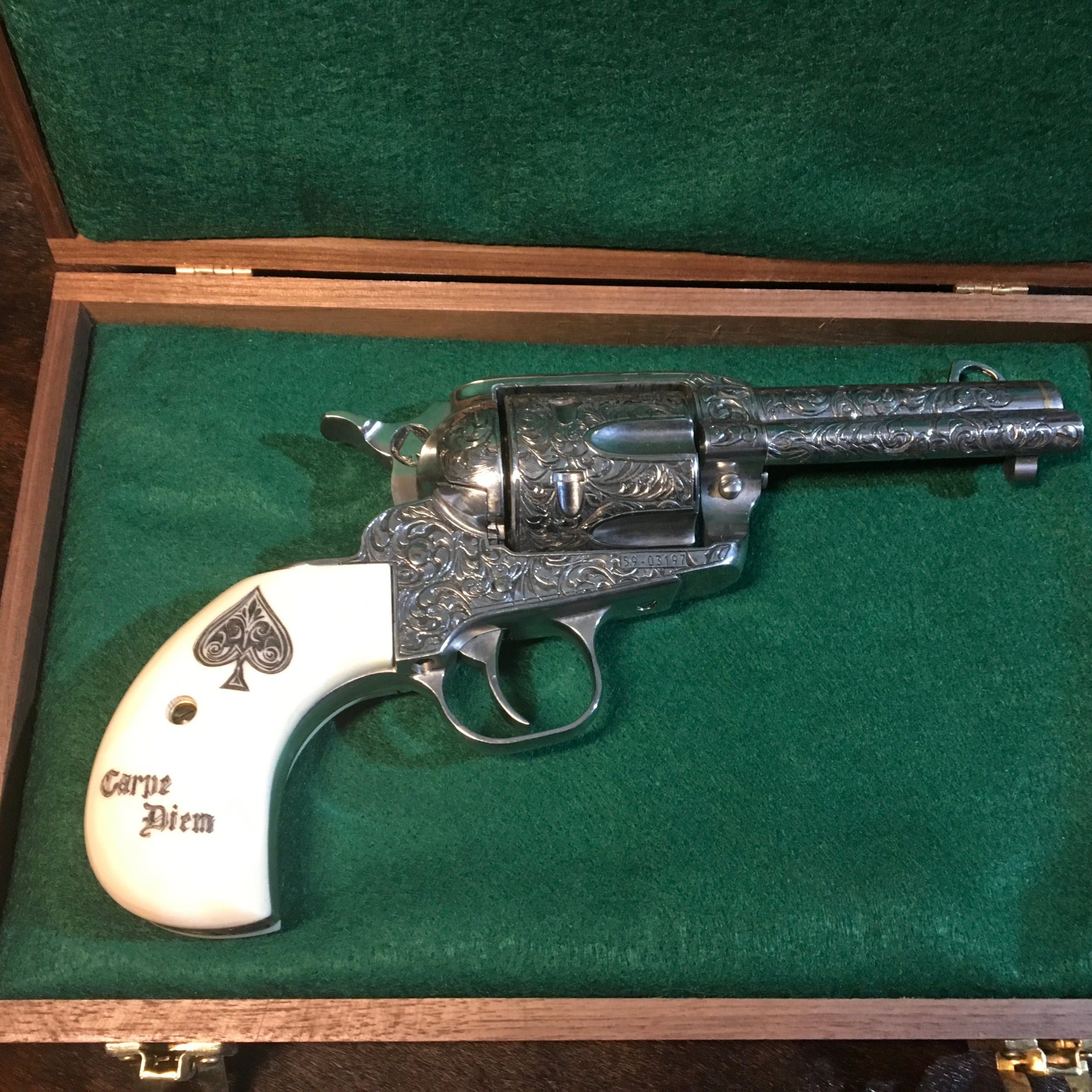 Ruger Vaquero Engraved